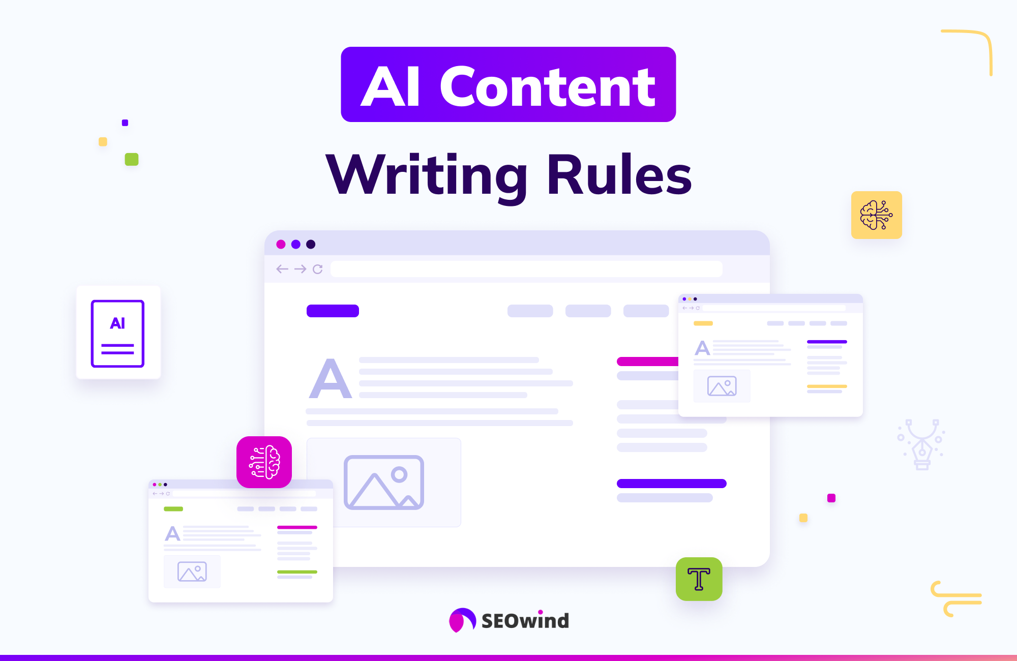 AI Content Writing Rules: A Game-changer for Writers AI Content Writing Rules: A Game-changer for Writers