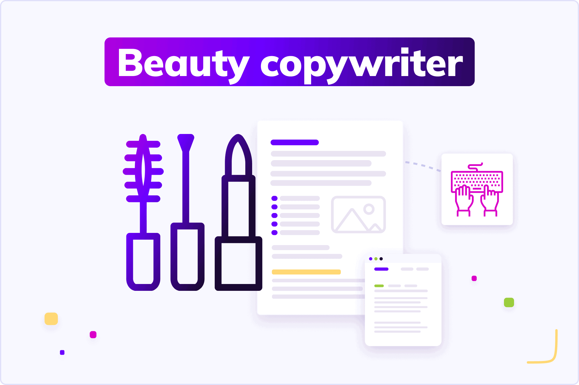 Beauty copywriter - Top beauty copywriting diensten