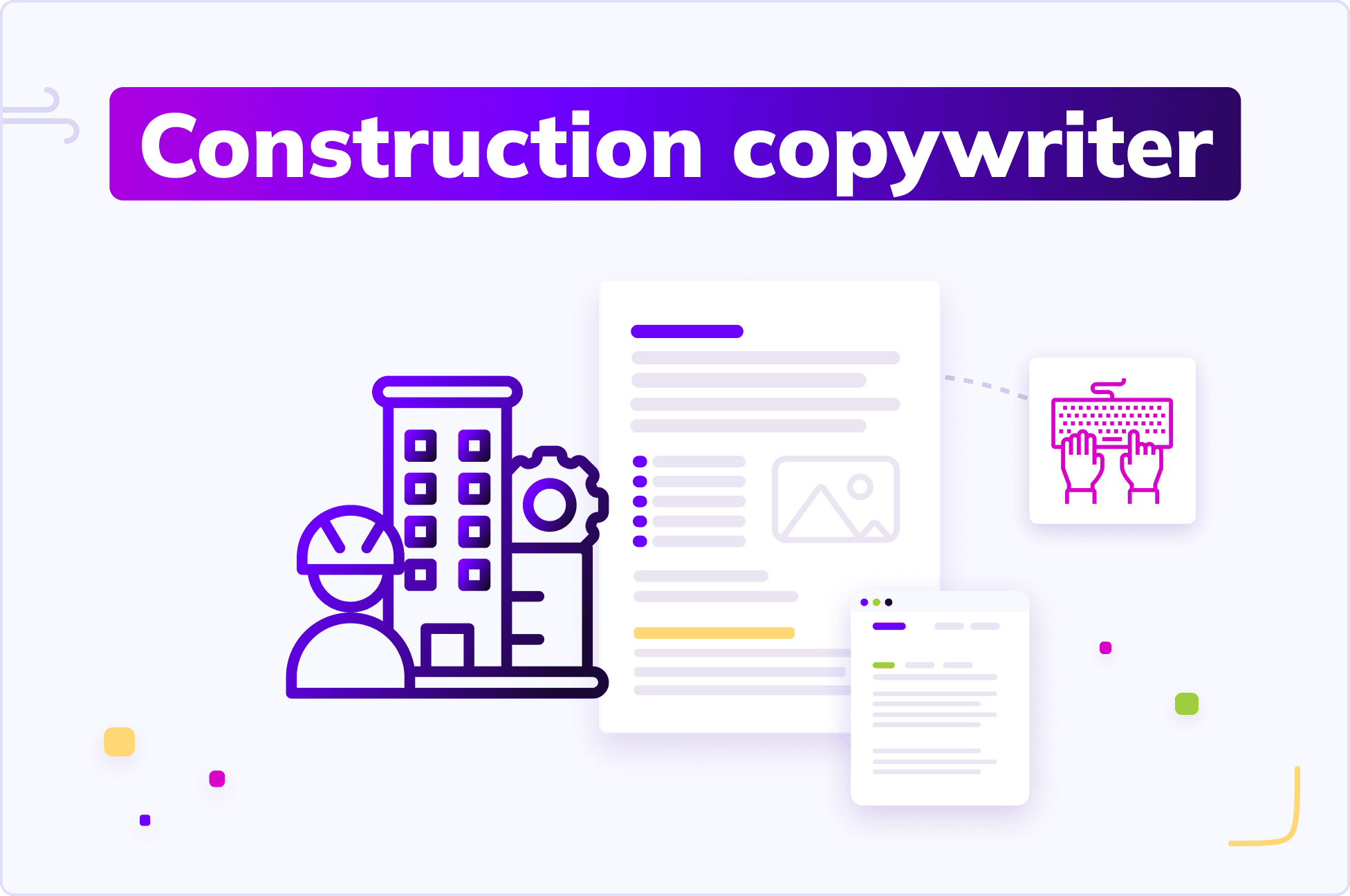 Construction Copywriter - Best Content Writing Services