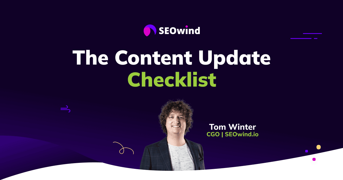 Content Update Checklist